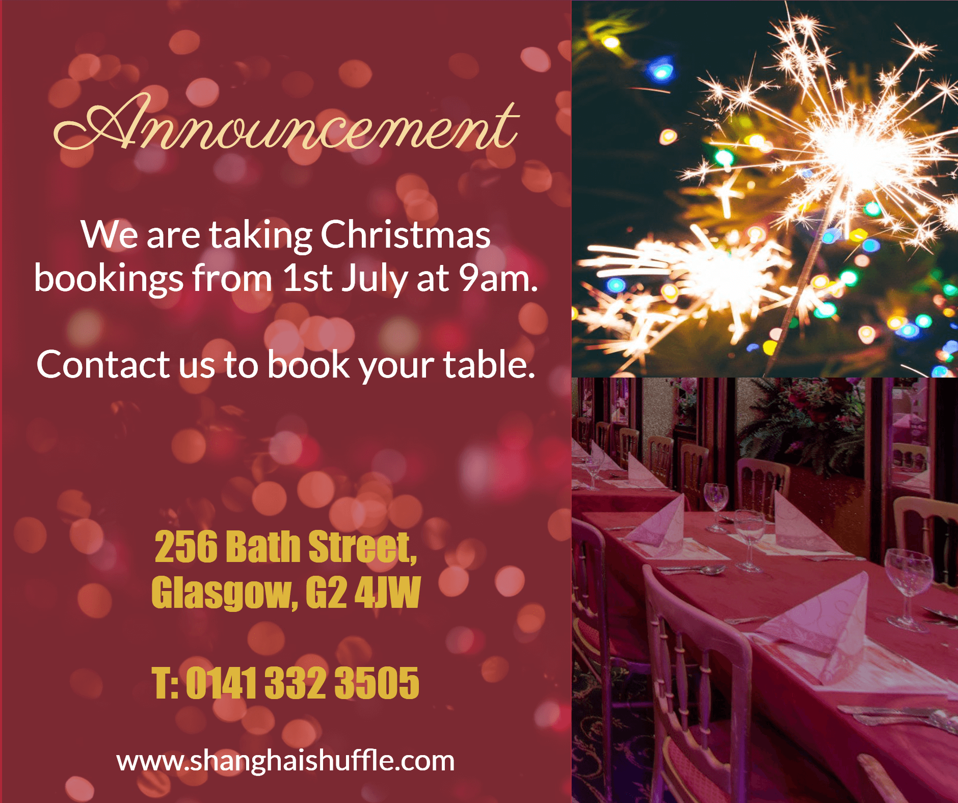 Shanghai Shuffle - Chinese Karaoke Restaurant Glasgow